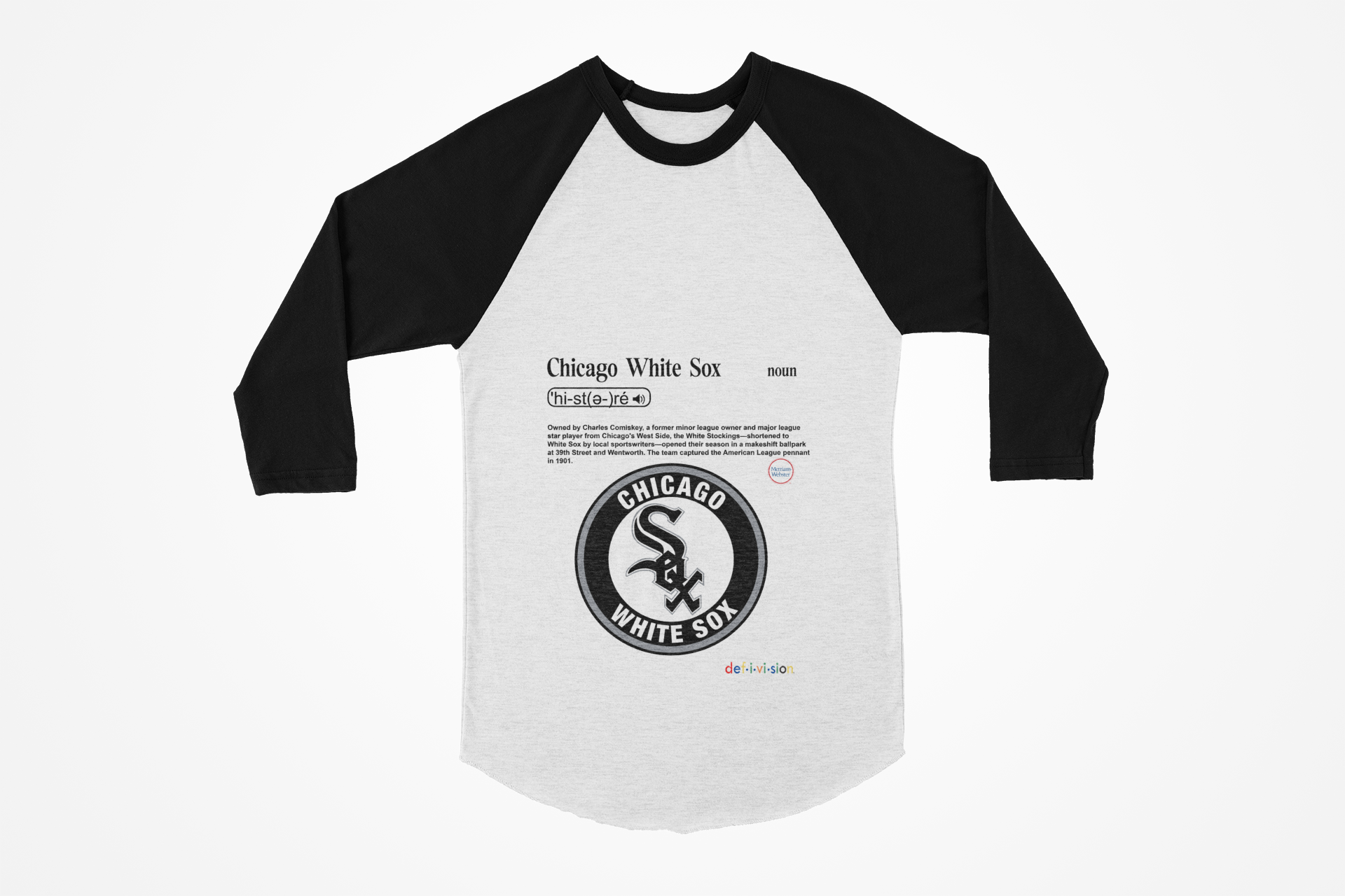 3/4 Sleeve Raglan Team Tee WSX - defivision